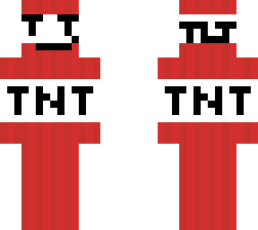 tnt man | Minecraft Skin
