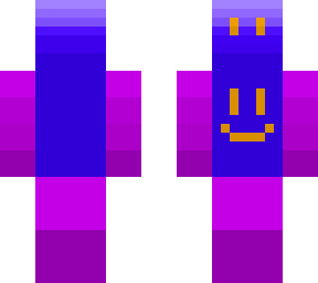 Blue and purple gradient | Minecraft Skin