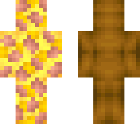 Ham And Pineapple Pizza | Minecraft Skin