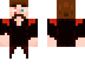 mustache man | Minecraft Skin
