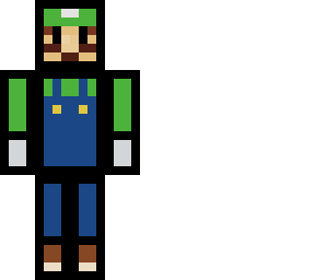 Paper Luigi | Minecraft Skin
