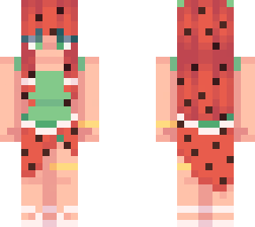 watermelon smoothie //ce | Minecraft Skin