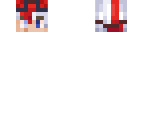 white hair | Minecraft Skin