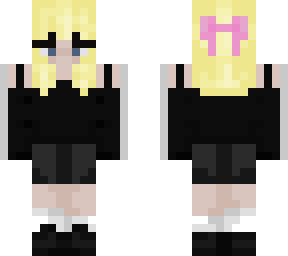 blonde girly | Minecraft Skin