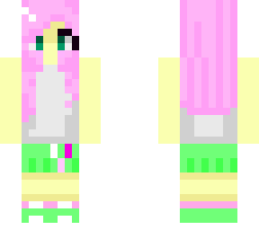 Fluttershy Minecraft Skin