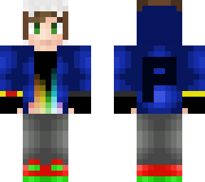 Fox Guy Parkour Wolf | Minecraft Skin