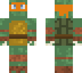 Hamato Michelangelo (2012) | Minecraft Skin