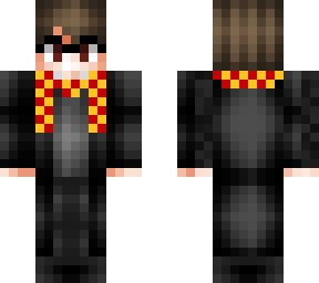 Harry Potter with Gryffindor scarf (V.3) | Minecraft Skin