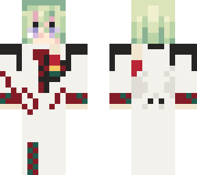 hiyori tomoe white bear | Minecraft Skin