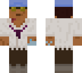 kuzan pirate island (ice on )hand | Minecraft Skin