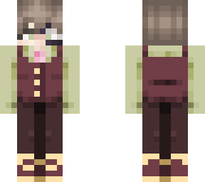 mahogany and spring v2 | Minecraft Skin