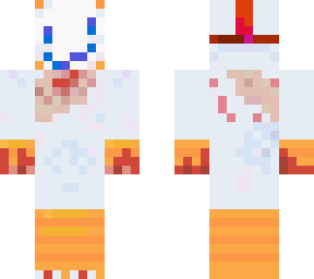 mask of hiding and fear | Minecraft Skin