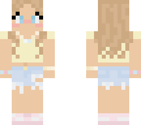 preppy beach~ | Minecraft Skin