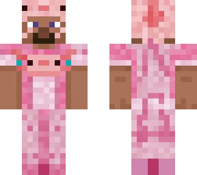 Axolotol one-zee steve | Minecraft Skin