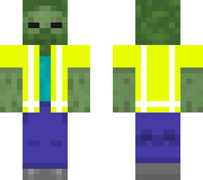 Construction Zombie | Minecraft Skin