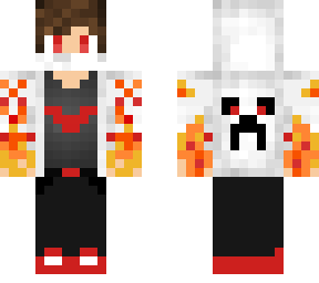 red gamer | Minecraft Skins