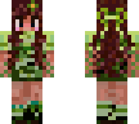 Green Girl | Minecraft Skin