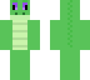 Gummy the alligator | Minecraft Skin