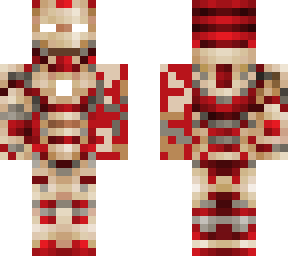 iron man with gauntlet | Minecraft Skin