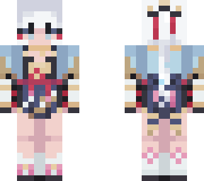 Kamisato Ayaka | Minecraft Skin