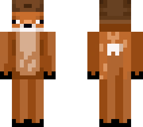 warm fox twee | Minecraft Skin