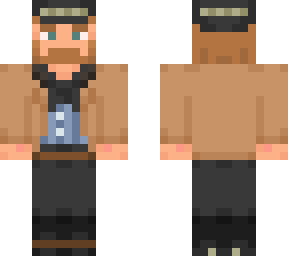 Arthur Morgan V2 - RDR2 | Minecraft Skin