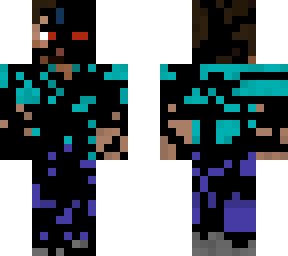 dark corruption stage 2 | Minecraft Skin