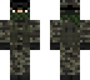 DayZ military survivor | Minecraft Skin