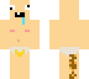 drooling baby | Minecraft Skin