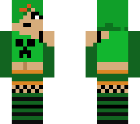 Femboy Creeper | Minecraft Skin