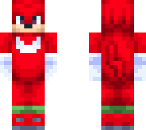 Knuckles the echidna (Sonic) | Minecraft Skin