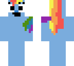 rainbow dash | Minecraft Skin