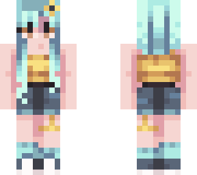 aqua | Minecraft Skins