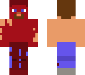 Bloody Steve | Minecraft Skin