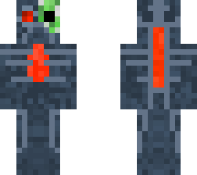 cyborg creeper | Minecraft Skin