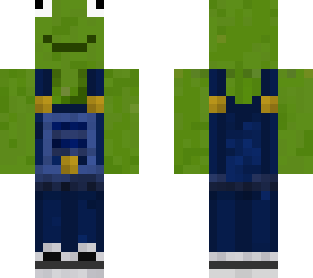 Frog w/ Overalls | Minecraft Skin