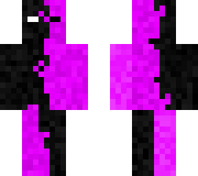Magenta-Black Shadow | Minecraft Skin