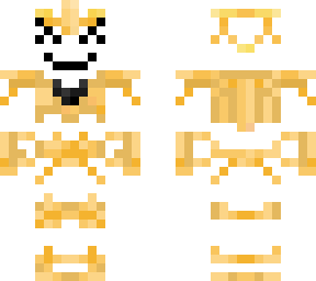 marshmello gold armor | Minecraft Skin