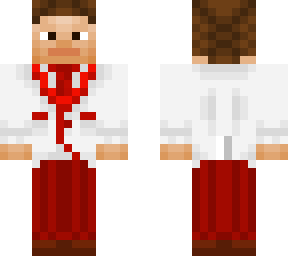 Modified Steve and expensive tuxedo | Minecraft Skin
