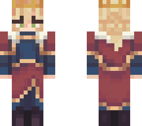 reina medieval | Minecraft Skin