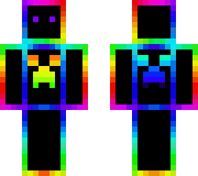 RGB dude | Minecraft Skin