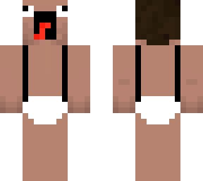 screaming noob | Minecraft Skin