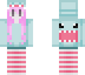 shark girl | Minecraft Skins