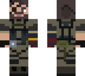 Venom Snake | Minecraft Skin