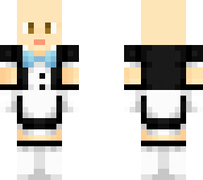 Bald maid oli | Minecraft Skin