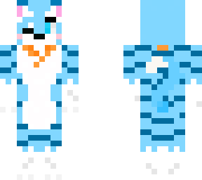 blue kemono | Minecraft Skins