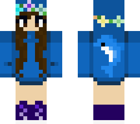 Dolphin girl | Minecraft Skin