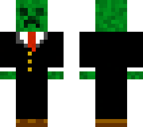 Fancy Creeper | Minecraft Skin