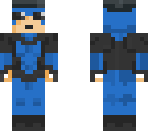 Invincible Blue Suit | Minecraft Skin