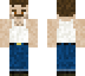 mustache mullet combo | Minecraft Skin